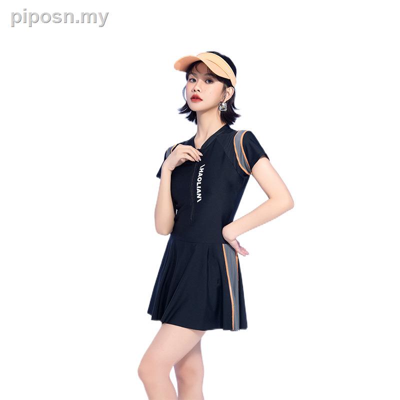 (Ready stock)Swimsuit new one-piece 2023 conservative large size hot ...