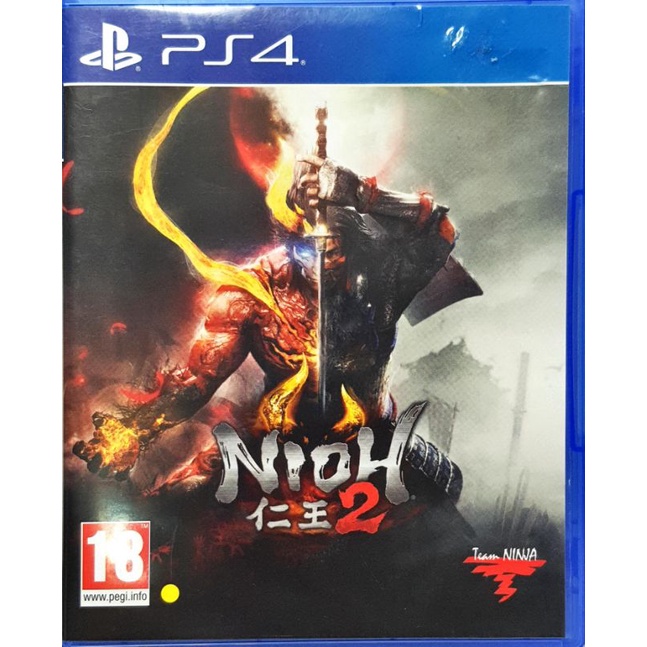 PS4 GAME NIOH 2 CHI/ENG(USED) | Shopee Malaysia