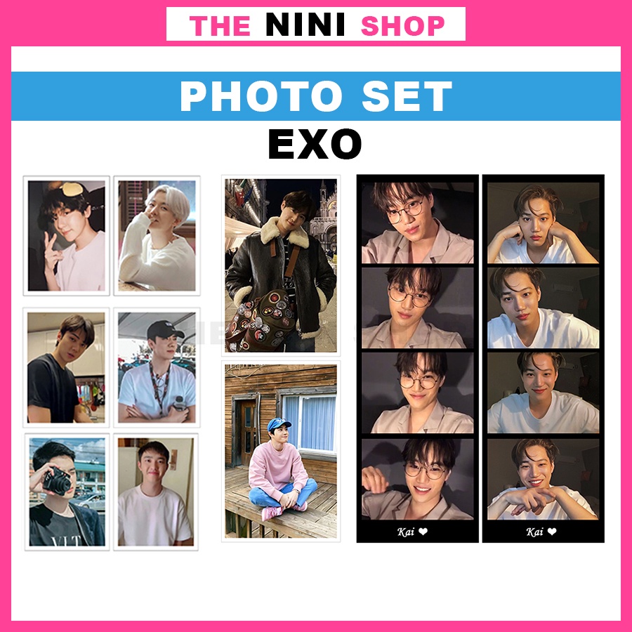 EXO BOYFRIEND PHOTO SET (KAI, SEHUN, SUHO, BAEKHYUN, CHANYEOL, LAY, CHEN, XIUMIN, D.O) | Shopee ...