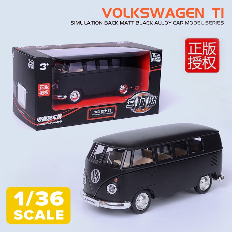 KLT 1:36 Scale Matte black series Diecast alloy Model Car Toy Cars For ...