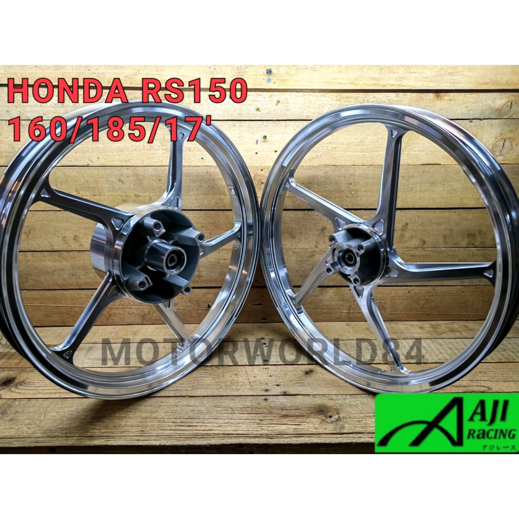 AJI RACING SPORT RIM Wheels RS RS150 V1 V2 FORGED SPORT RIM CR 511 FG 511 FG511 CNC Chrome ...