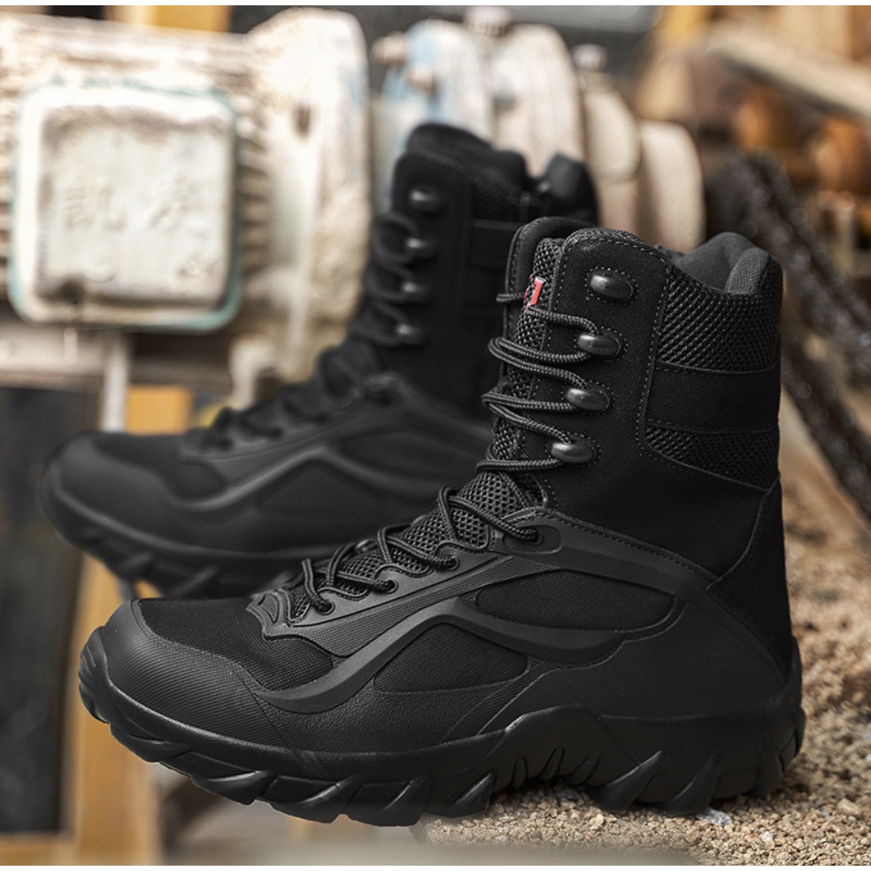 【New Arrival】Original Kasut Operasi Men's Tactical Boots Outdoor Hiking ...