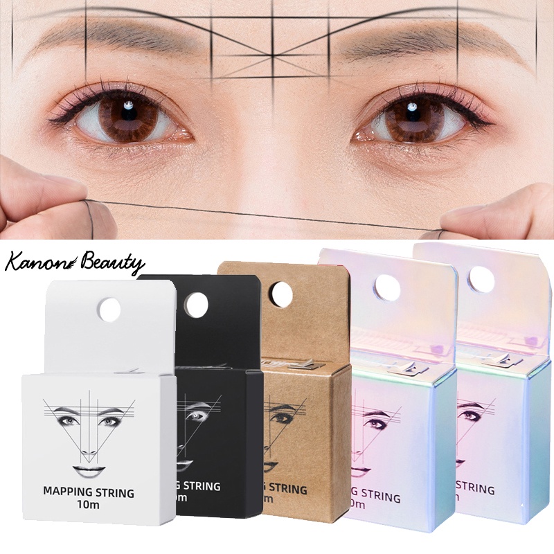 10Meter Microblading Mapping Pre-Ink String for Makeup Eyebrow Dyeing ...