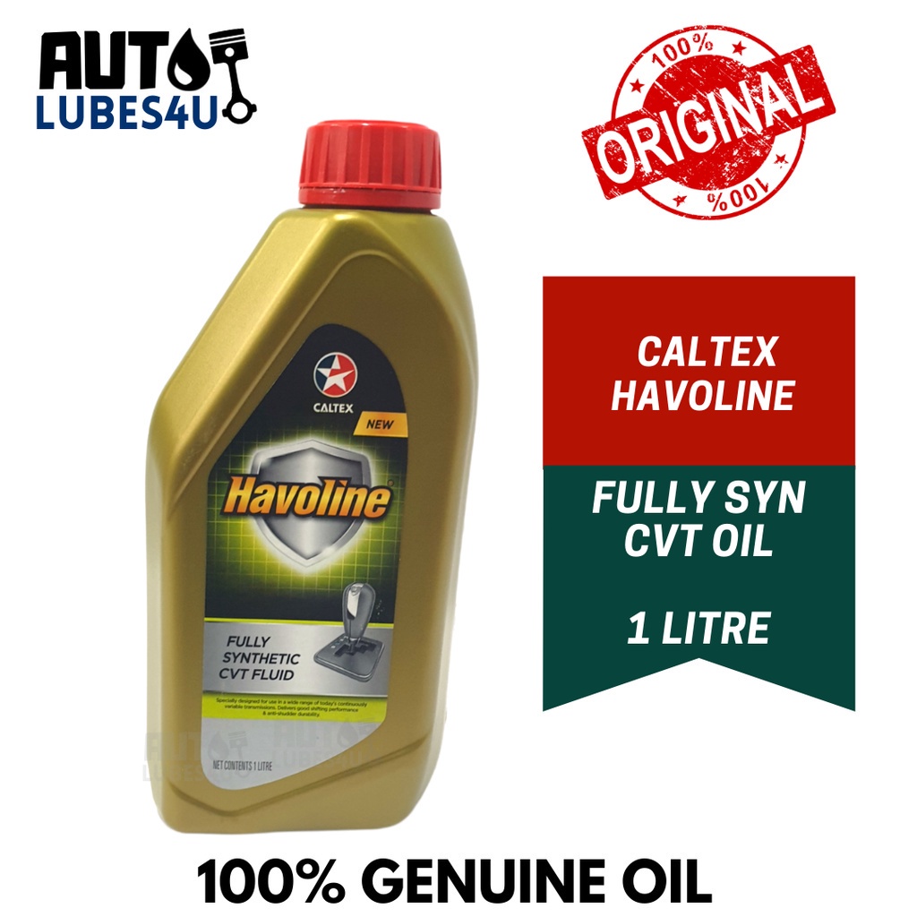Caltex Havoline Fully Synthetic CVT Fluid 1L - Caltex Transmission ...