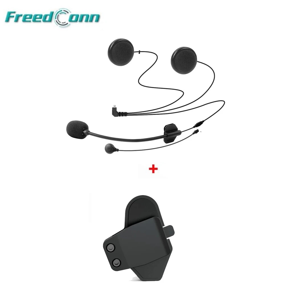 FreedConn T-MAX Clip Helmet Intercom Earphone and Speaker for TMAX-S ...