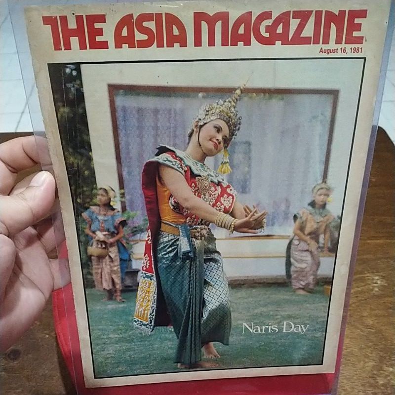 Vintage 80's THE ASIA MAGAZINE COVER(NARIS DAY) | Shopee Malaysia