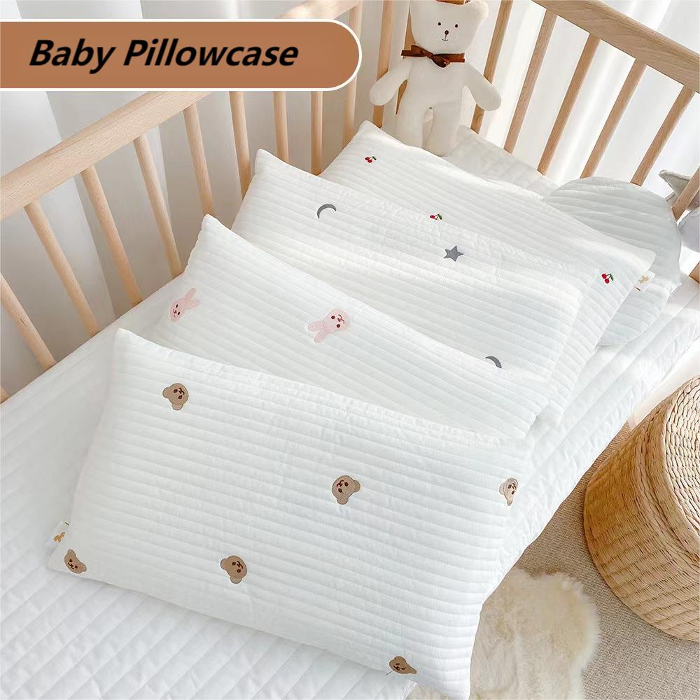 30X50CM Baby Cotton Pillowcase Children's Pillow Embroidered Pillow ...