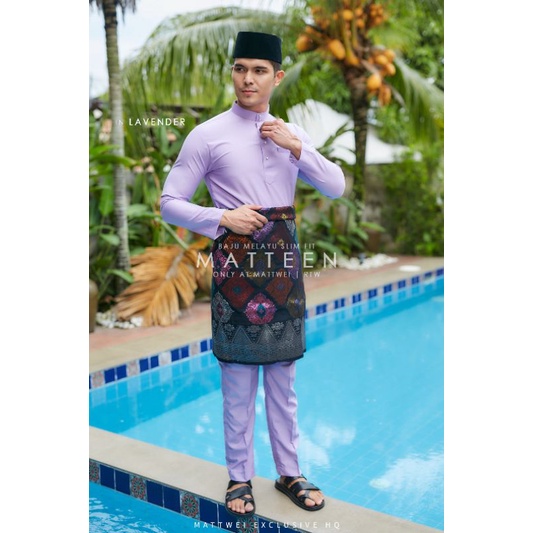 MATTEEN SLIMFIT | LAVENDER | Shopee Malaysia