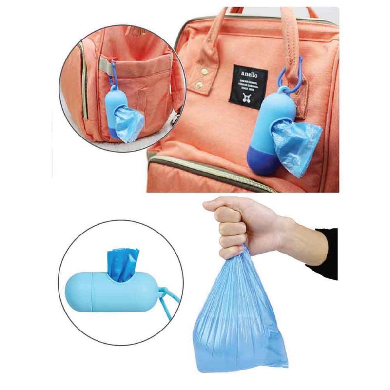 Diapers Disposable Plastic Bag with Dispenser | Shopee Malaysia