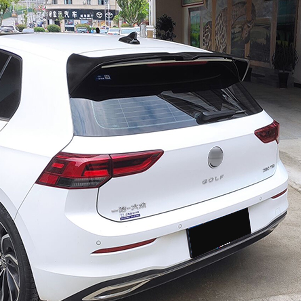Rear Roof Trunk Lid Car Tuning Spoiler Wings For Volkswagen VW Golf 8 ...