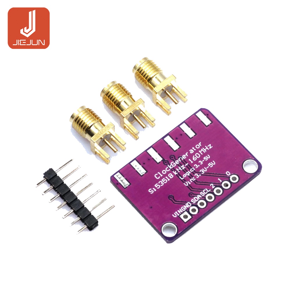DC 3V-5V CJMCU-5351 Si5351A Si5351 I2C Clock Generator Breakout Board ...