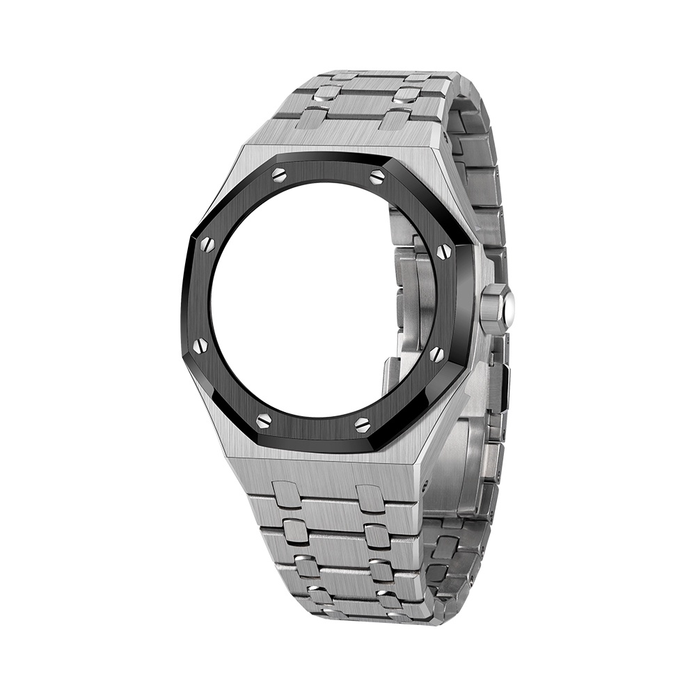 GA2100 Mod Kit CasiOak Metal Bezel For 3rd 4th Strap 316 Stainless ...