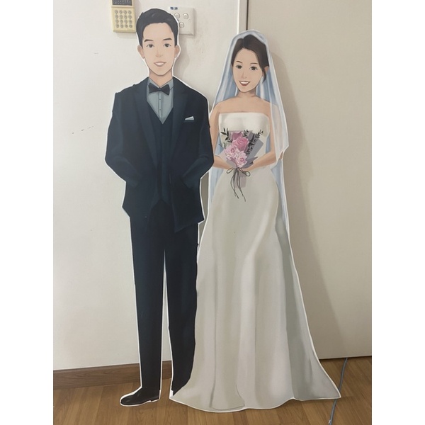 KT Board Welcome Standee Wedding Standee Human Standee 人像迎宾站牌 | Shopee ...