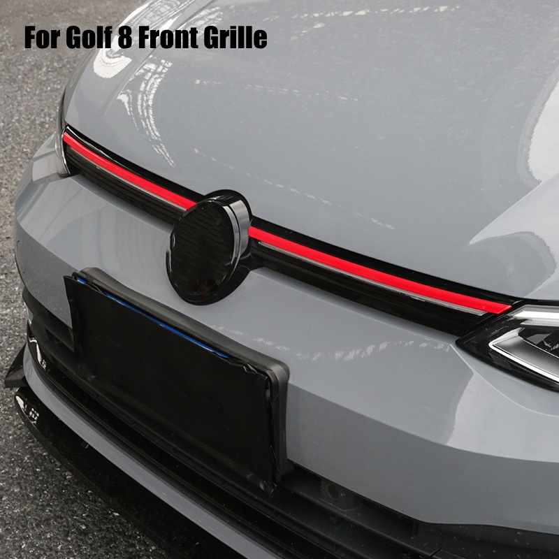 For VW Volkswagen Golf 8 MK8 GTI R-LINE GTE GTD Front Bumper Grille ...