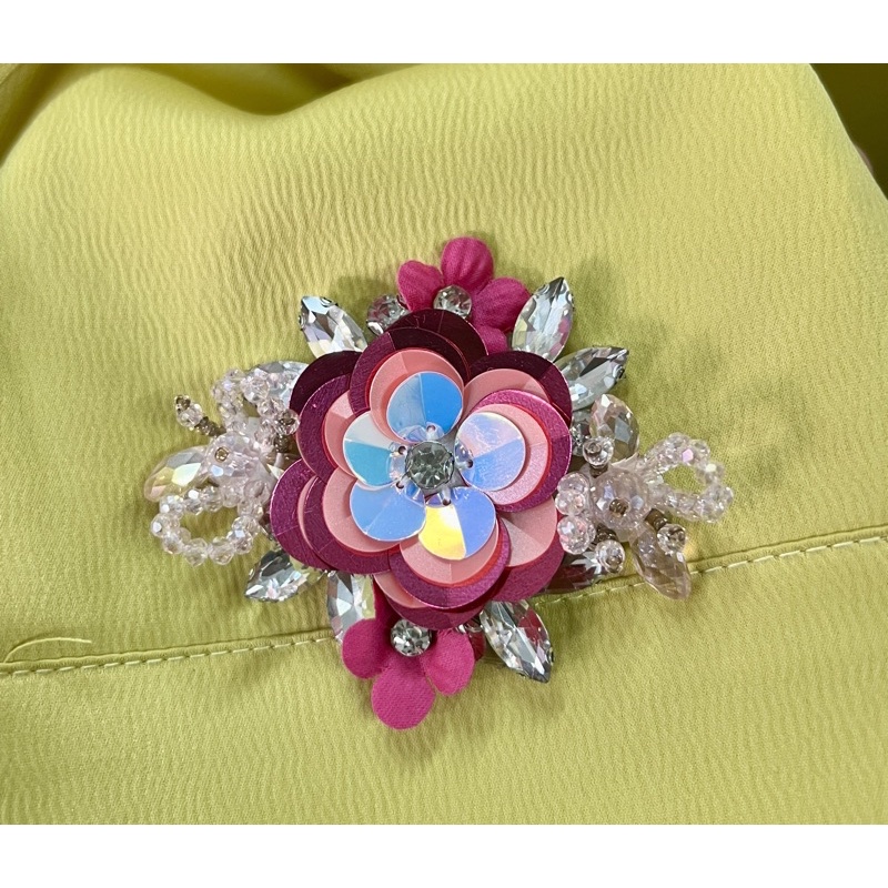 bunga 3d Patch, manik baju | Shopee Malaysia