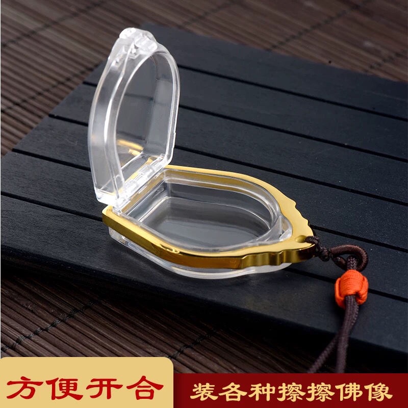 Gift box with cover yakeli rub pendants can pack of Buddha mantra te ...