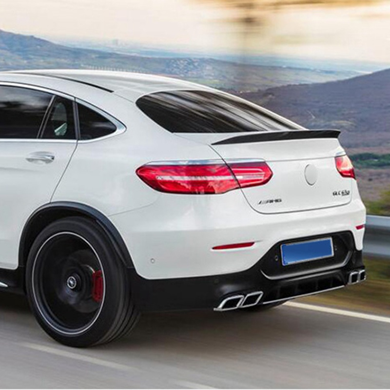 Use For Benz Glc Coupe Glc300 Glc250 Spoiler ABS Plastic Forging Carbon ...