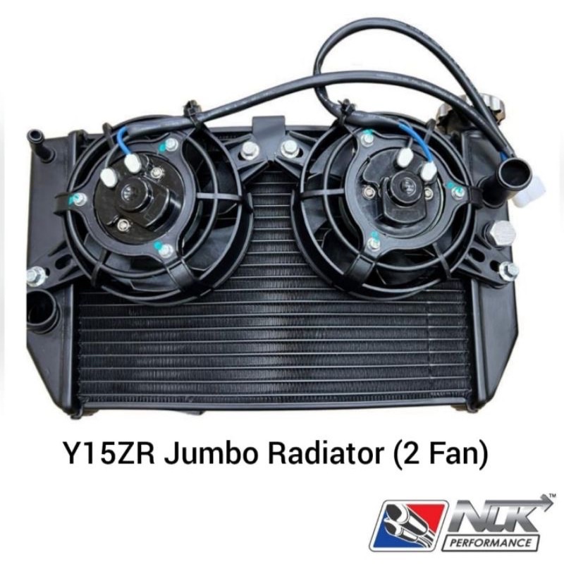 NLK PERFORMANCE RADIATOR BIG WHIT BLOWER Y15ZR V1 V2 LC135 | Shopee ...