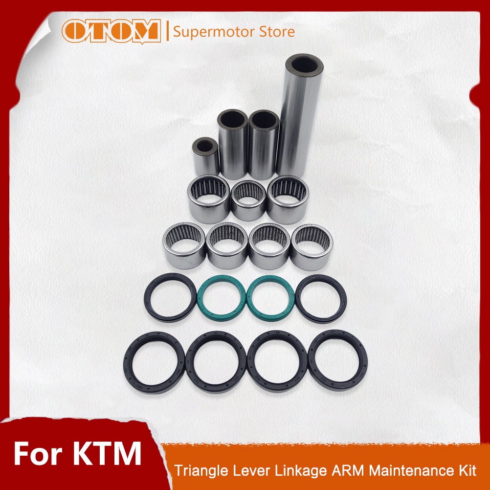 OTOM Motorcycle Shock Triangle Lever Linkage Arm Bearing Seal Bushing ...