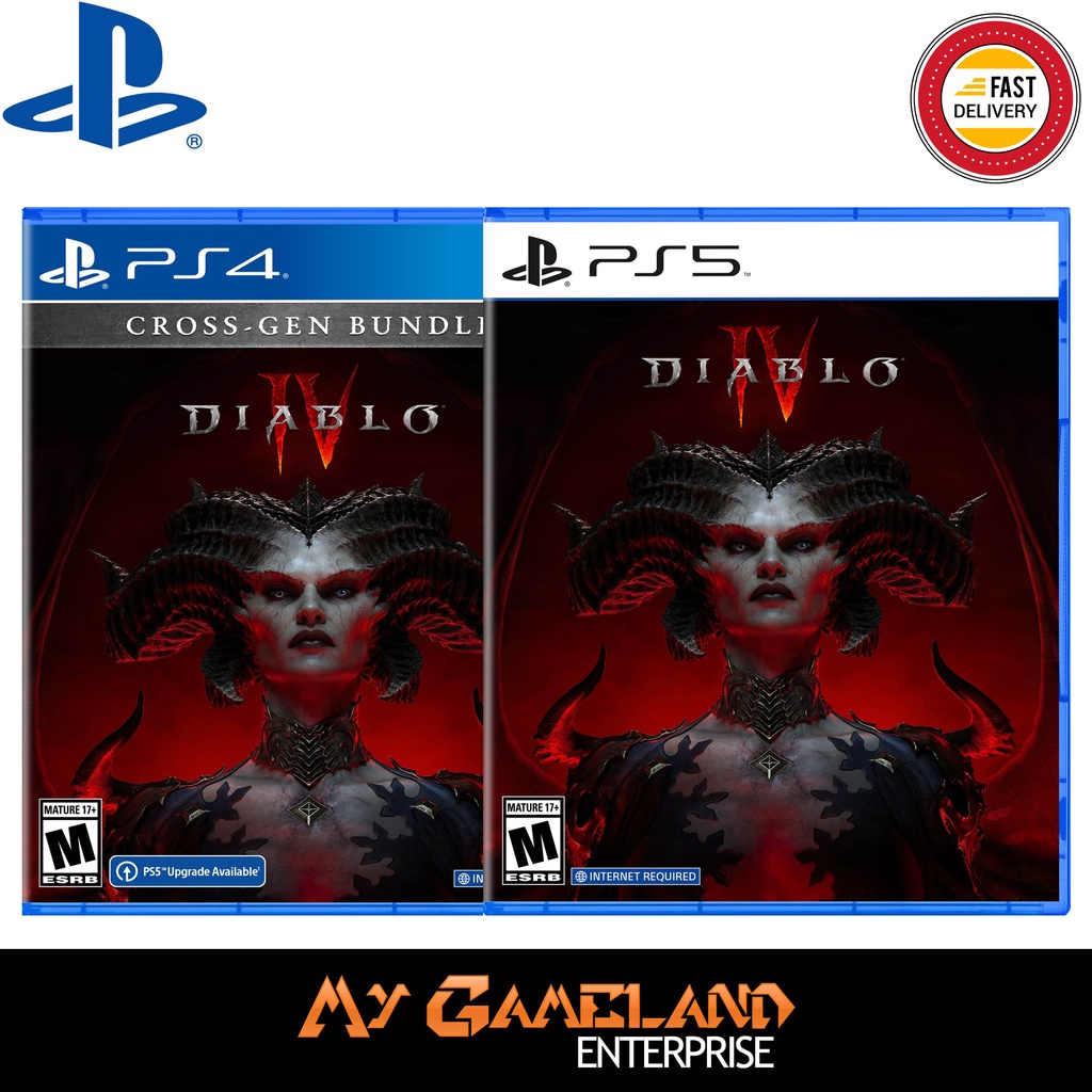 PS4 / PS5 Diablo IV | Diablo 4 (English/Chinese)(BRAND NEW) | Shopee ...