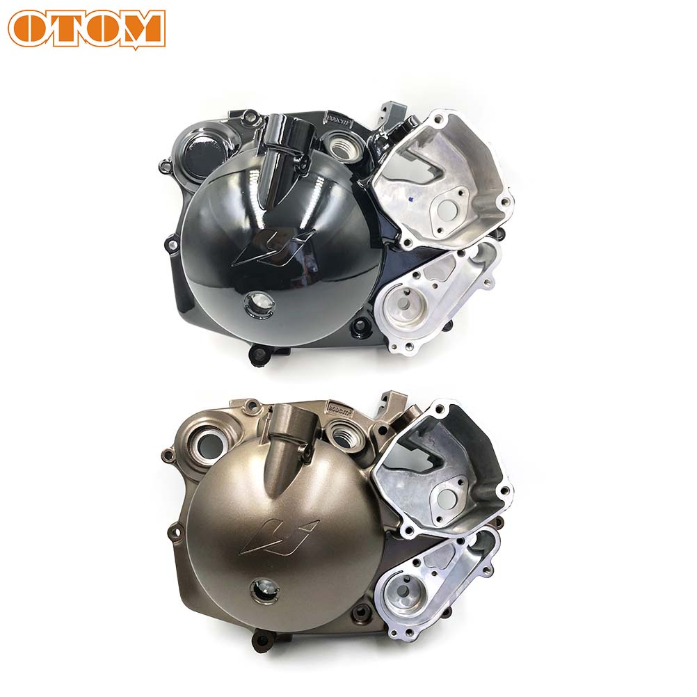 OTOM Motorcycle Clutch Cover Engine Protection Guard Metal Lid For ...