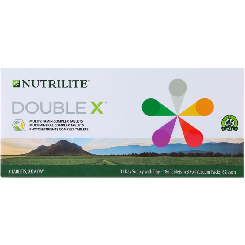 NEW Amway Nutrilite Double X Multivitamin ( New Refill Pack) 100% ...