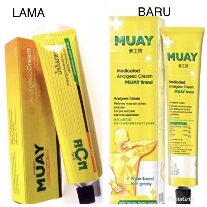 READY STOCK!!!Muay Thai Cream Namman Muay Ointment Thai Boxing ...