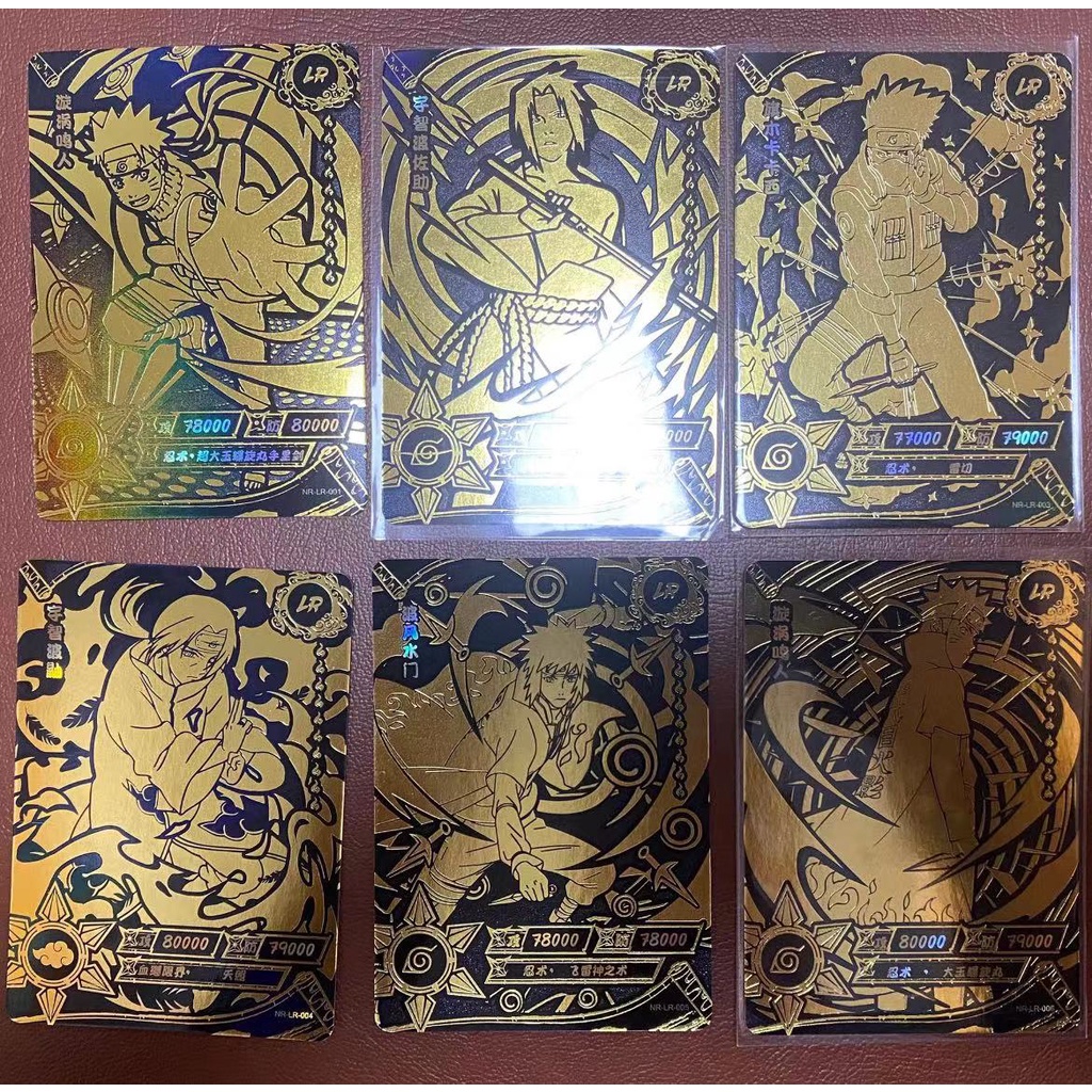 ★KK toy store ★Kayou Naruto cards LR full set NO.1-6 | Shopee Malaysia
