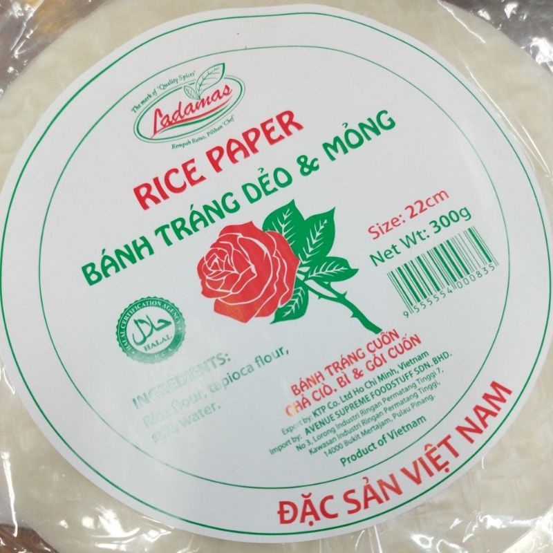 Rice Paper / Kulit Popiah Vietnam | Shopee Malaysia