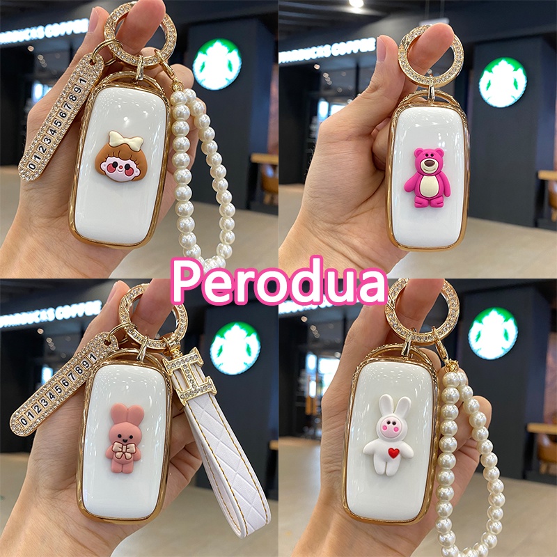 Perodua NEW Axia Ativa Alza Myvi Key Cover Cute 2023 2022 2021 Toyota ...