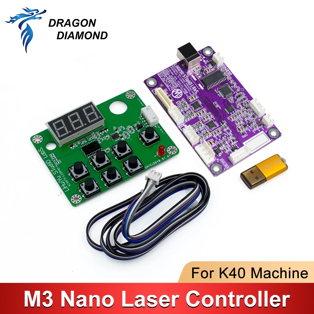 M2 Upgrade M3 K40 Series LIHUIYU Nano Laser Controller Mother Main ...