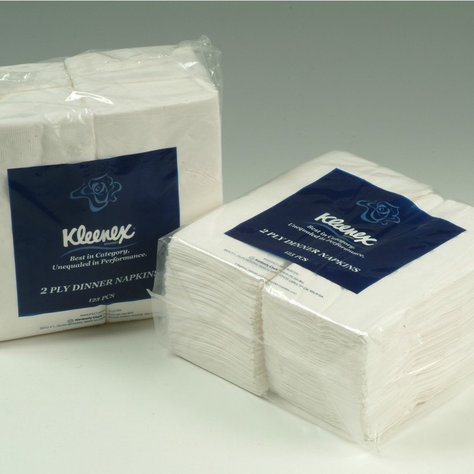 KLEENEX 7840100 Dinner Napkin 125's with HACCP, serviette for Fine ...