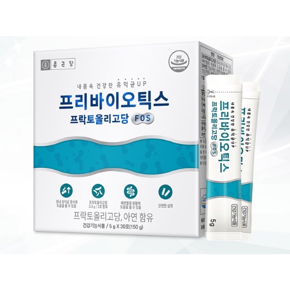 [Chong Kun Dang] Prebiotics + Fructo oligosaccharide 30sticks korea fos ...