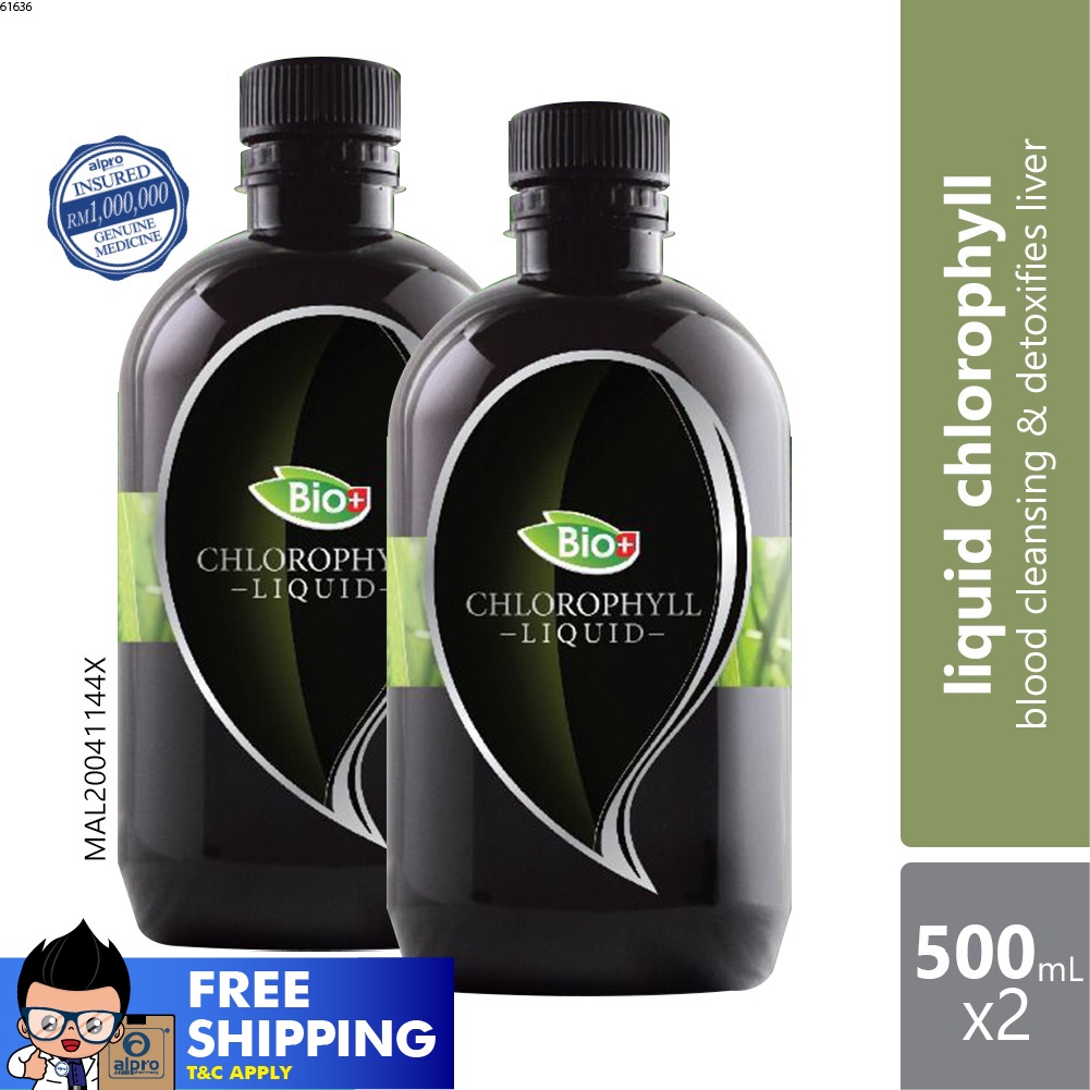 Bioplus Liquid Chlorophyll (2 x 500ml) | Shopee Malaysia