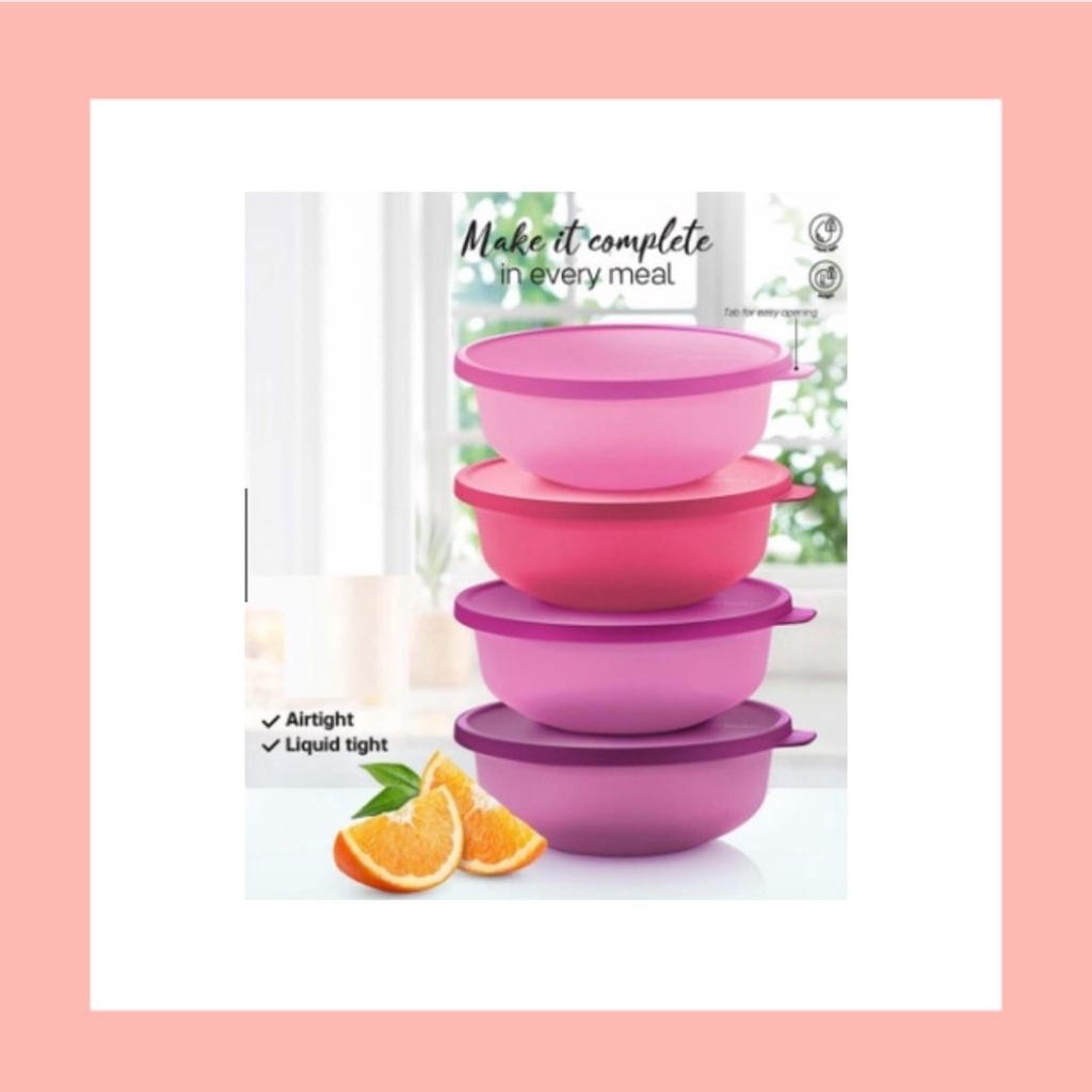 Tupperware Brand Aloha Bowl 1L (2pcs) | Shopee Malaysia