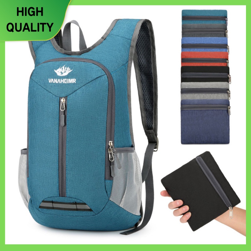 Unisex Lightweight Outdoor Backpack Waterproof Portable Foldable ...