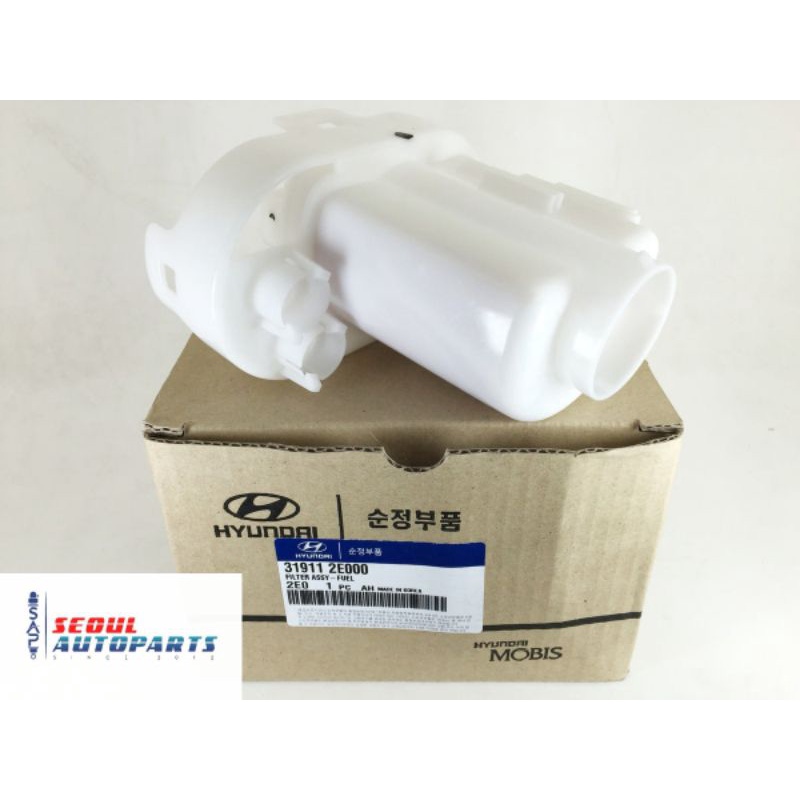 Petrol Fuel FILTER (IN Fuel Pump) - Hyundai Tucson JM (2005-2009) / Kia ...