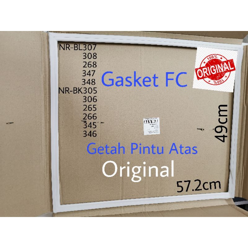 Panasonic Fridge Gasket FC / Getah Pintu Atas Nr-bl308 /bl307 /Bl347 ...