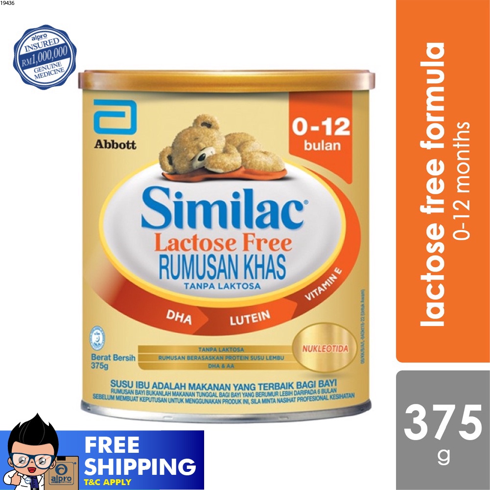 Abbott Similac LF 0-12m (375G) | Shopee Malaysia