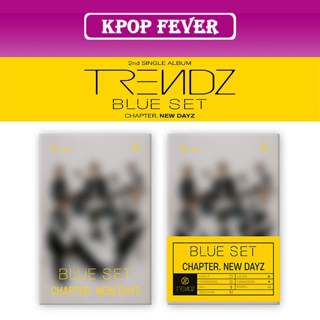 TRENDZ - 2ND SINGLE [BLUE SET Chapter. NEW DAYZ] (POCAALBUM) | Shopee ...