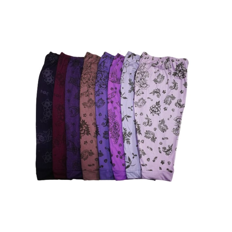 🔥3 SUKU CORAK BUNGA🔥Seluar Tiga Suku/Standardsize Plus size/Corak Bunga ...