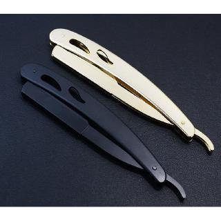 Folding Shaver for Men Vintage Straight Razor Foldable Handle 420 ...