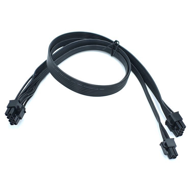 60cm 18AWG Modular CPU 8 Pin interface to CPU 8(4+4)Pin+CPU 4 Pin Male ...