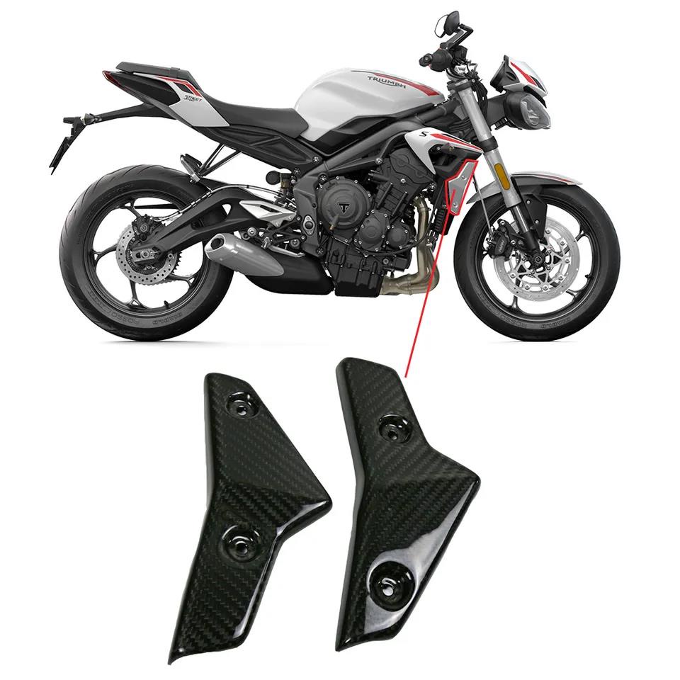 For Triumph Street Triple 2020 2021 2022 3K Carbon Fiber Motorcycle ...