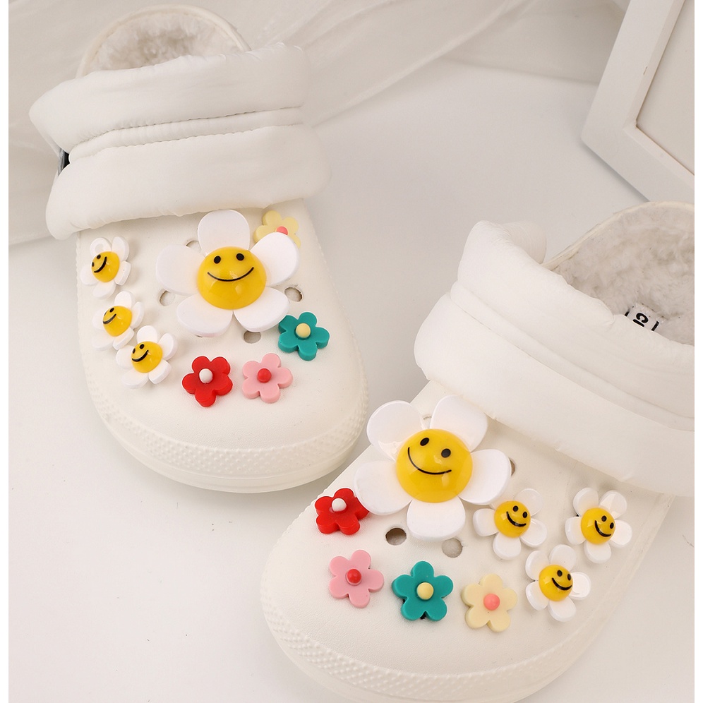 Fashion Croc Jibbitz Creative Cute Cartoon Colorful Pattern DIY Shoes ...