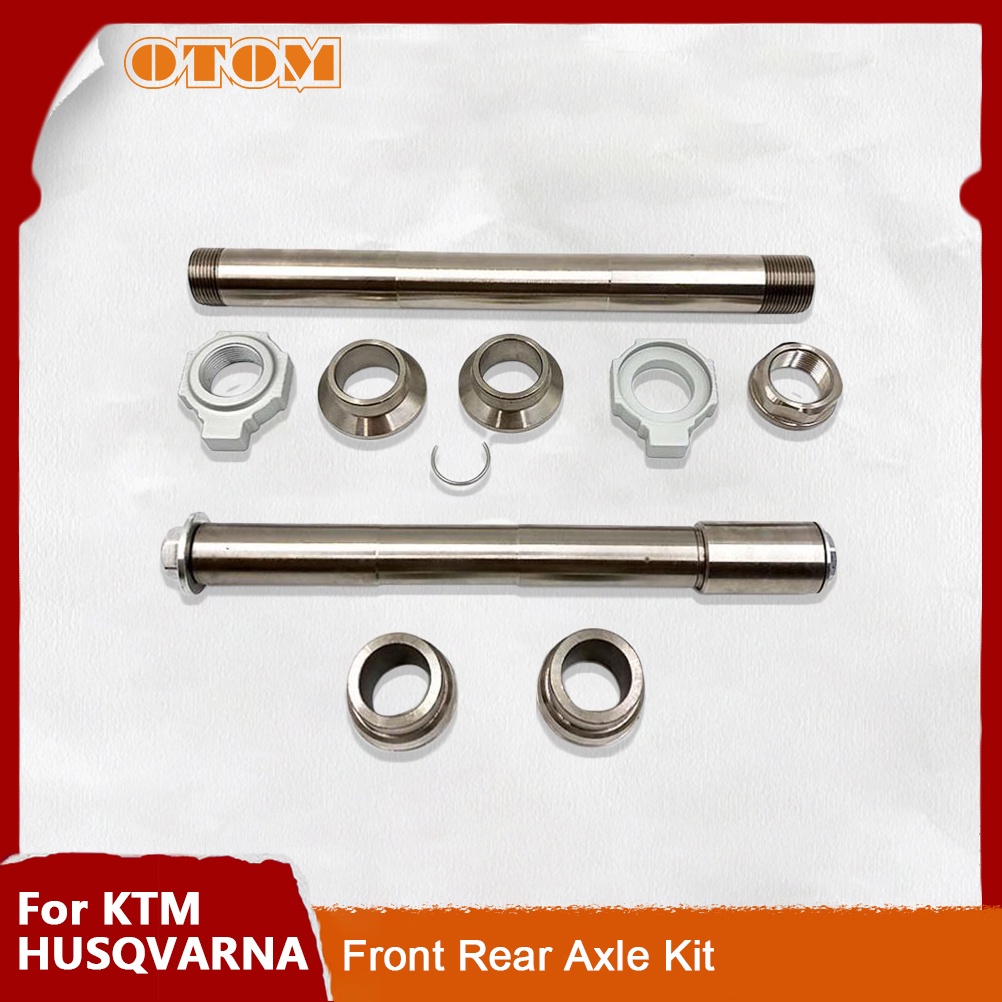 OTOM Motorcycle Front And Rear Axle Jack Nut Kit Slider Cap Crash ...