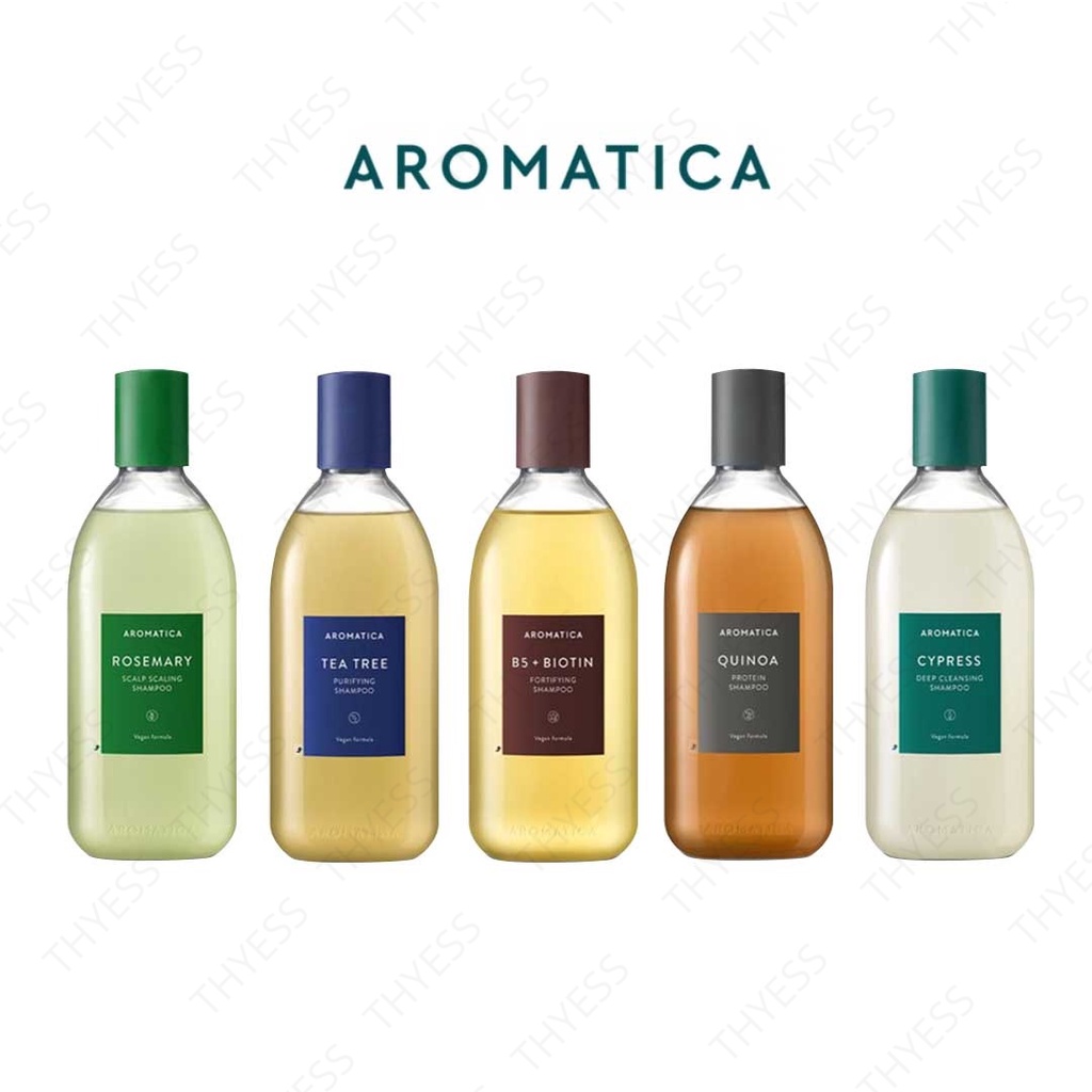 [AROMATICA] Shampoo Collection | Scalp Care | Shopee Malaysia