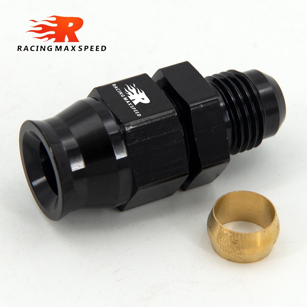Female Straight AN6 6AN an-6 Swivel To 5/16" 3/8" NPT Male Adapter ...
