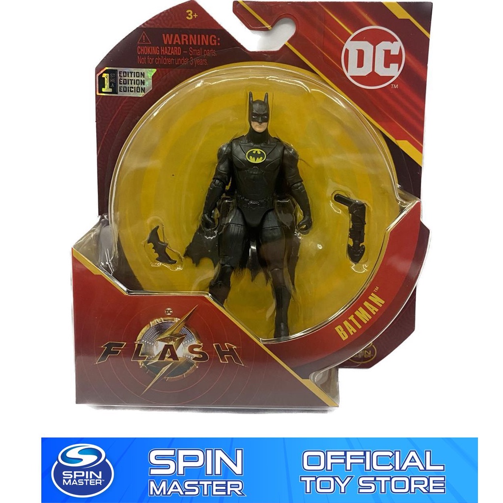 [Original] The Flash Movie 4-Inch Action Figure - Batman Toys for Kids ...