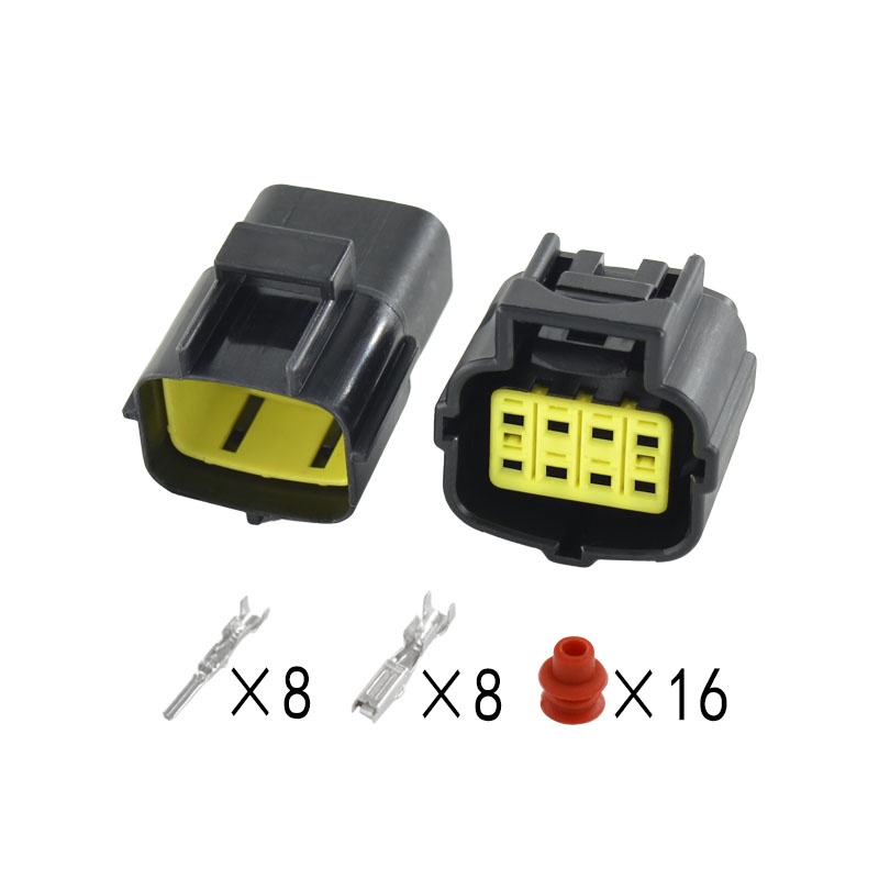 1 set1/2/3/4/6/8/10/12/16 Pin Denso 1.8mm Waterproof Wire Connector ...